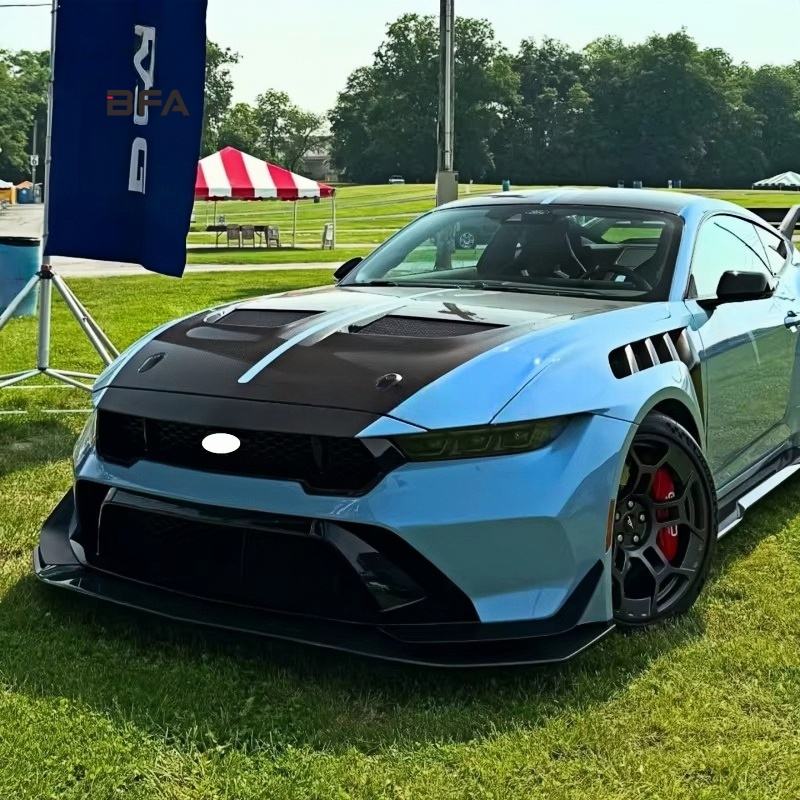 Ford Mustang Carbon Fiber Hood 2024-2025 Mustang GTD Perforated Hood ...