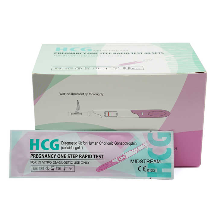 Urine Pregnancy Test Midstream Hcg Pregnancy Test Kit Manufacturers One ...