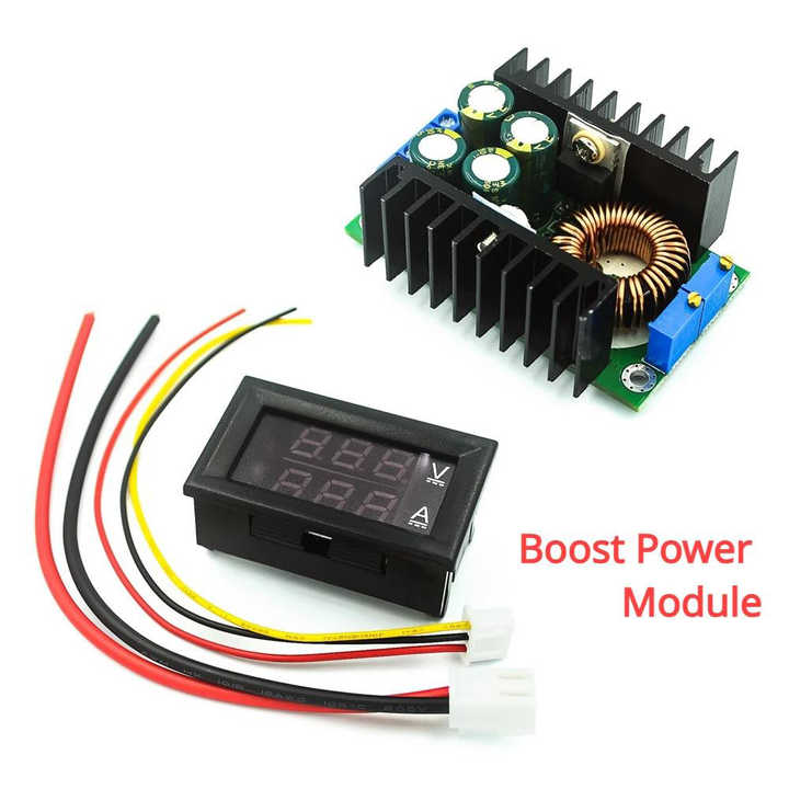 DC-DC 9A 300W 150W Buck Converter Boost Power Module 5-40V to 1.2-35V Power Module DC 0-100V 10A ...