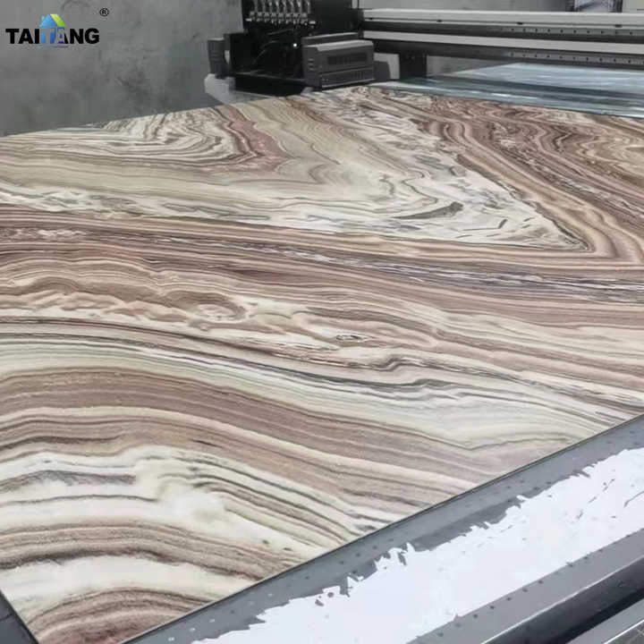 3Mm Pvc Marble Sheet Marble Decorative Plates Pvc Wall Panel Marmol ...