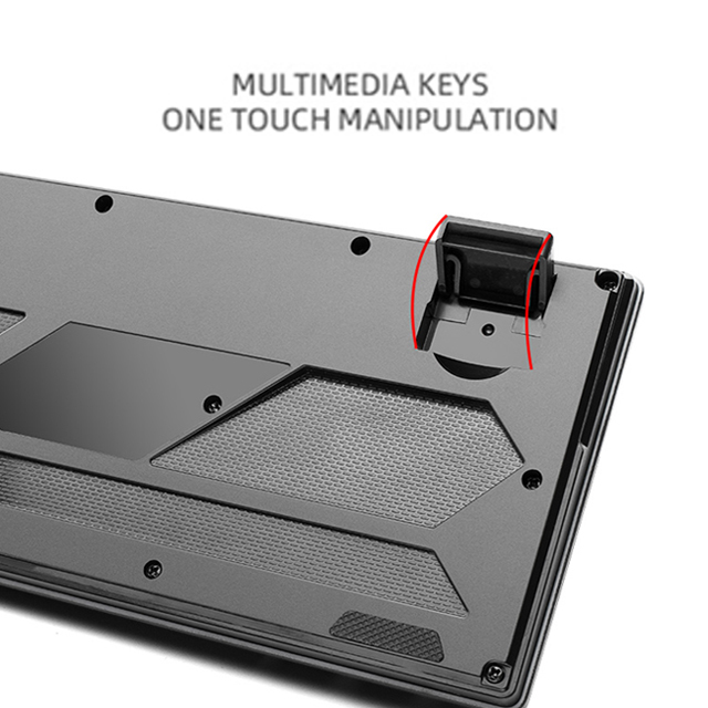 Mechanical Keyboard Floating Keys - Gamer & Typist