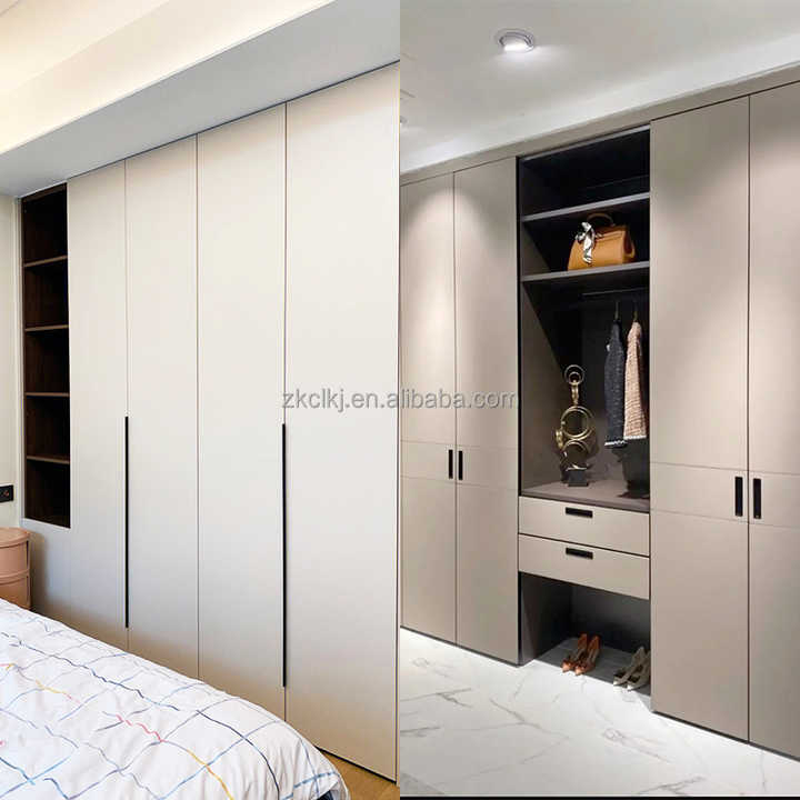 Lightweight Modern Design Wooden Wardrobe for Home Bedroom with Drawers ...