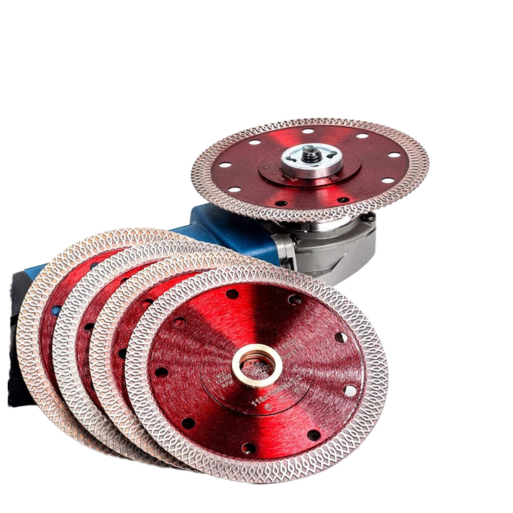 X-shaped Mesh Turbo Saw Blade 115mm 180mm 230mm Super Thin Diamond for ...