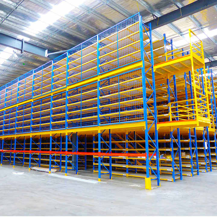 Customized Steel Heavy Duty Warehouse Multi-Level Storage Office ...