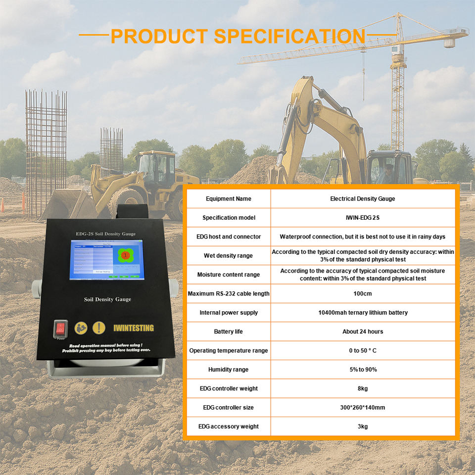 Professional Nuclear Gauge Calibration - Soil Compaction Testing Equipment