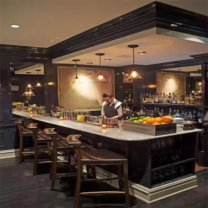 Commercial Coffee Counter Shop Interior Cafe Display Reception Counters ...