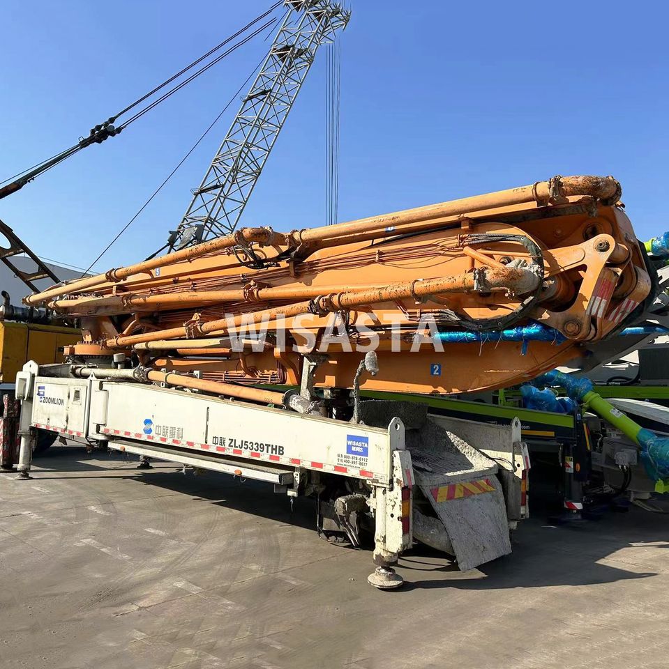 Zoomlion CIFA Diesel Engine 5 Sections Used 49m Truck Mounted Concrete ...