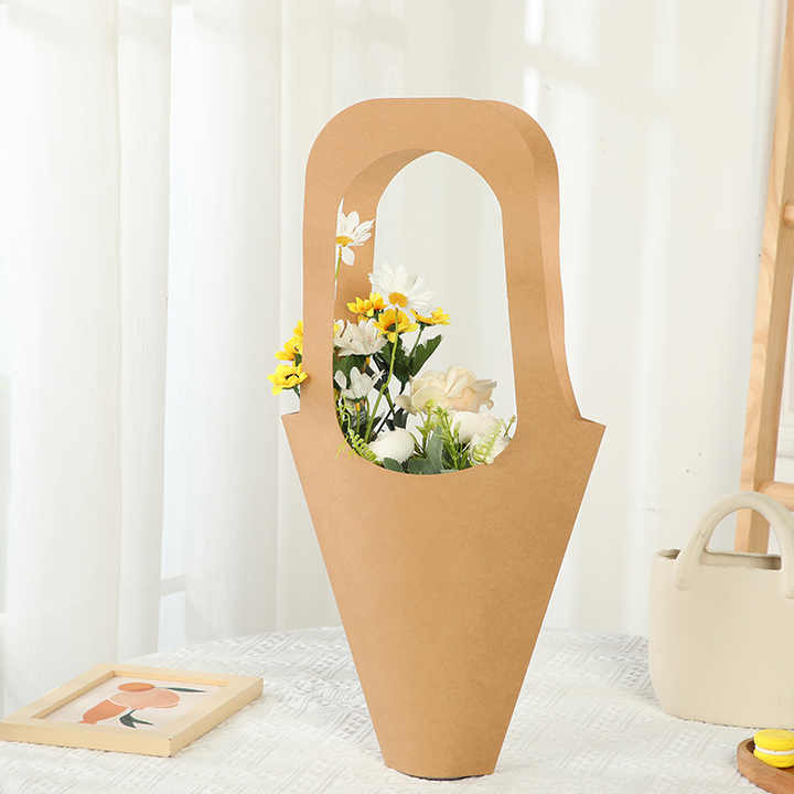 Bags Paper Birthday Kraft Party Floral for Happy Day Biodegradable ...