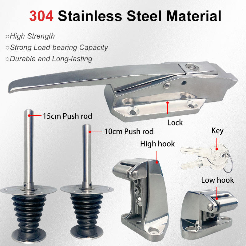 1178 304 Stainless Steel Cold Room Storage Door Handle Lock ...