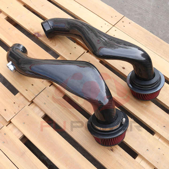 Dry Carbon Fiber Air Intake Kit FOR BMW X5M X6M F85 F86 Air Filter ...