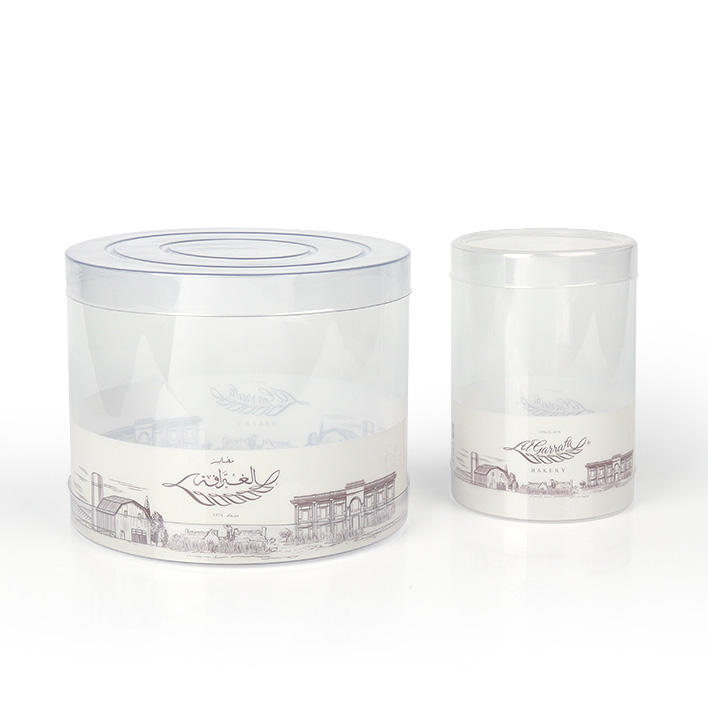Acetate Clear Plastic Cylinder Tube Packaging - Eco-friendly