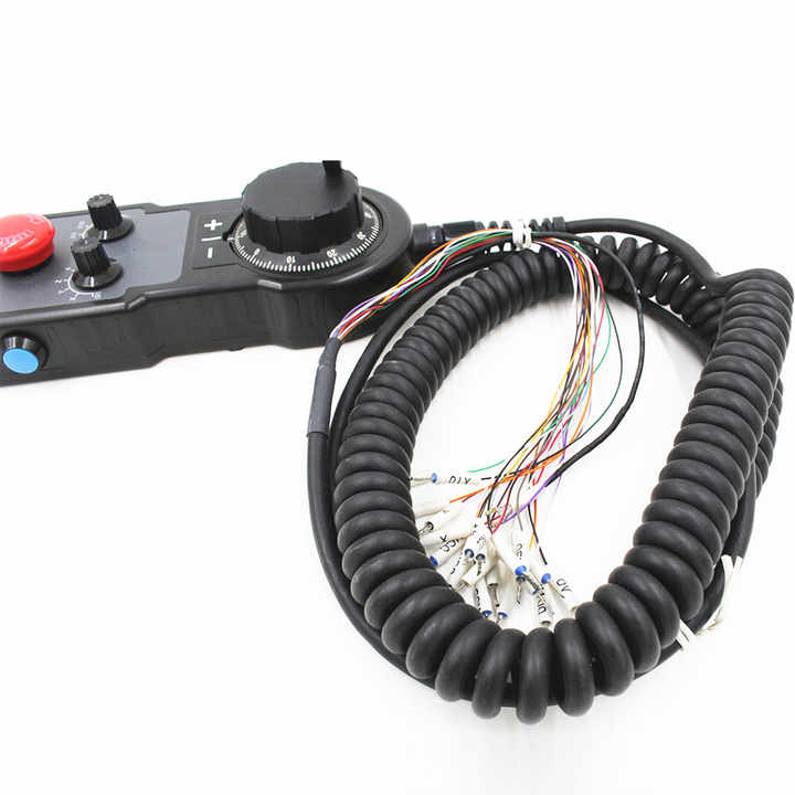 100ppr Cnc Rotary Encoder Plastic Mpg Electronic Handwheel Manual Pulse ...
