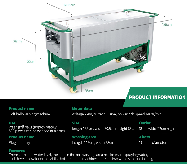 PGM JQ001 electric golf ball cleaner tool premium golf ball washer ...