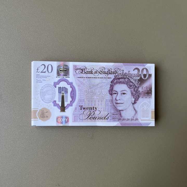 Movie Prop Money UK 5 10 20 50 British Pound GBP Notes Realistic Prop ...