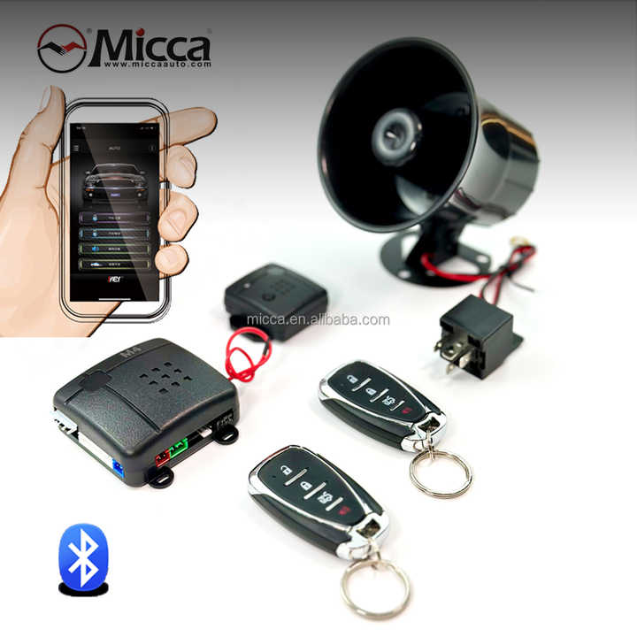 M4BT MICCA Bluetooth Car Alarm with APP Control - Secure & Convenient