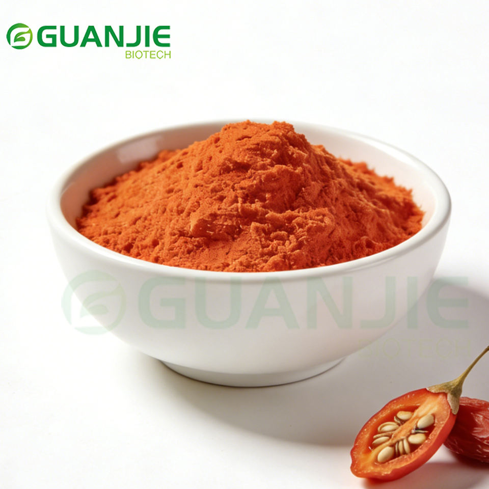 100% Natural Goji Berry Powder Water Soluble Food Grade Goji Powder ...