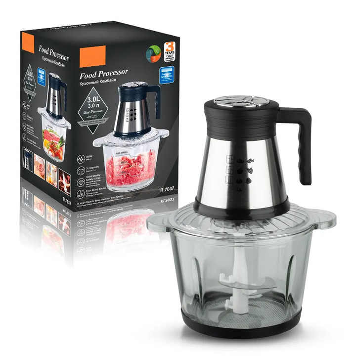 Mincing Electric Meat Grinders Glass Food Chopper Fufu machine Yam ...