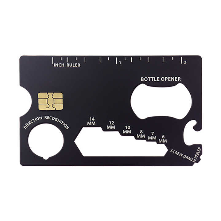Multi-function Lifesaving Accessories 11 in 1 Saber Card