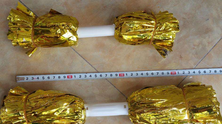 Carnival Party Decorations Pompoms Baton Handle Cheer Pom Poms Dance ...