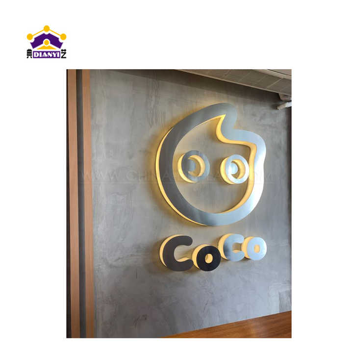 Acrylic Factory Signs Letter Logo Led Frontlit Sign With High Quality ...