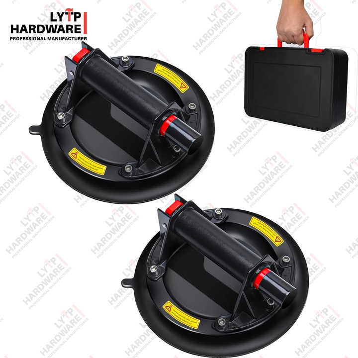 8-Inch Mounting Hand Vacuum Lifter with Suction Cups ABS and Rubber ...
