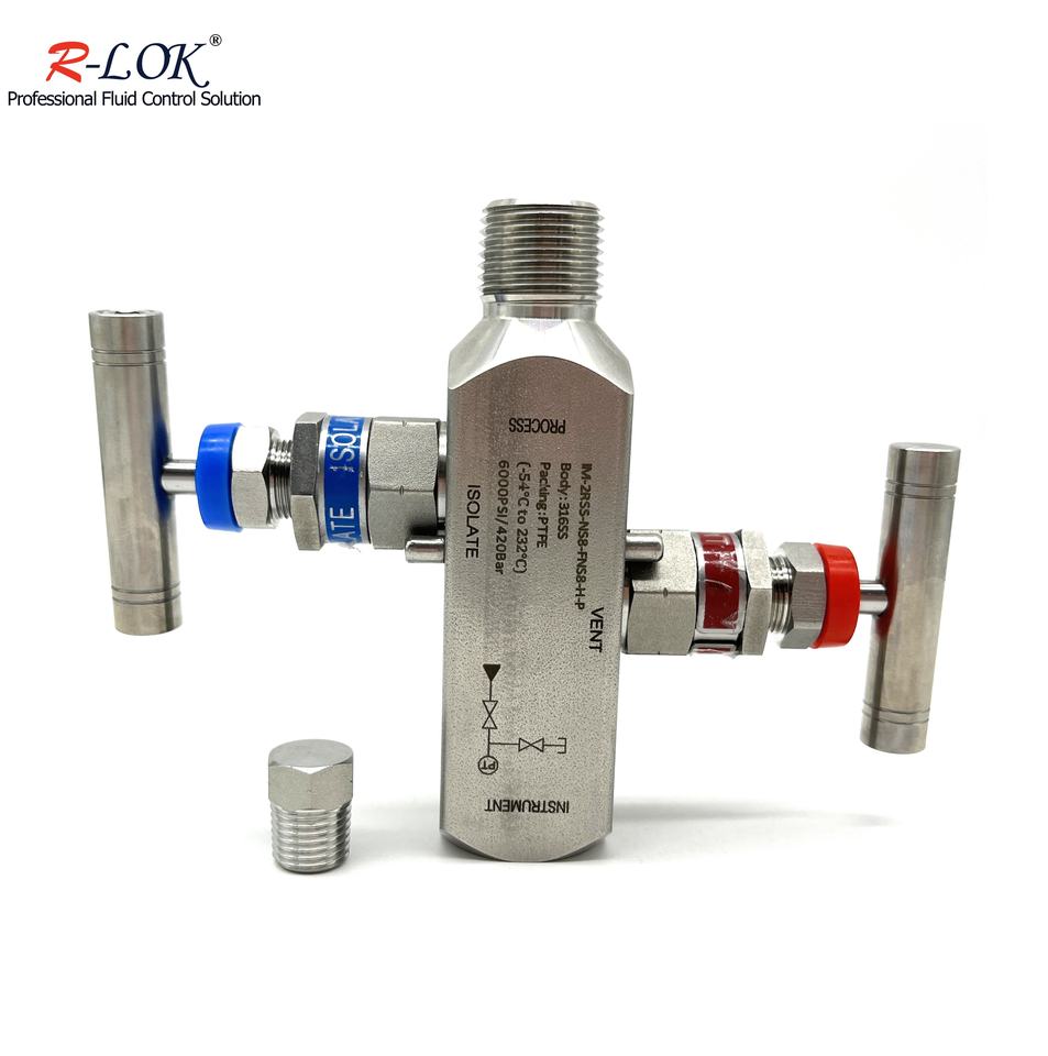 Stainless Steel 2 Way Block and Bleed Valve Manifolds - High Pressure ...