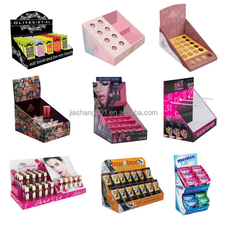 Custom Cardboard Retail Table Top Display - VVB Solutions