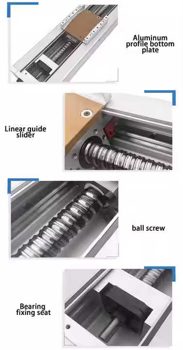 Qfb150 Linear Module Fully Enclosed Sliding Table Cross Linear Guide ...