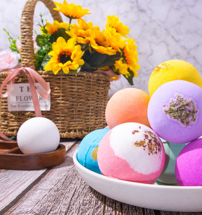 OEM Luxury Bath Supplies - Natural Handmade Bath Bombs