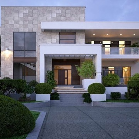 250m2 House - Modern Prefab Villa with Durable Materials