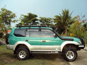 Snorkel for Toyota Prado - Black LLDPE 4x4 Offroad Kit