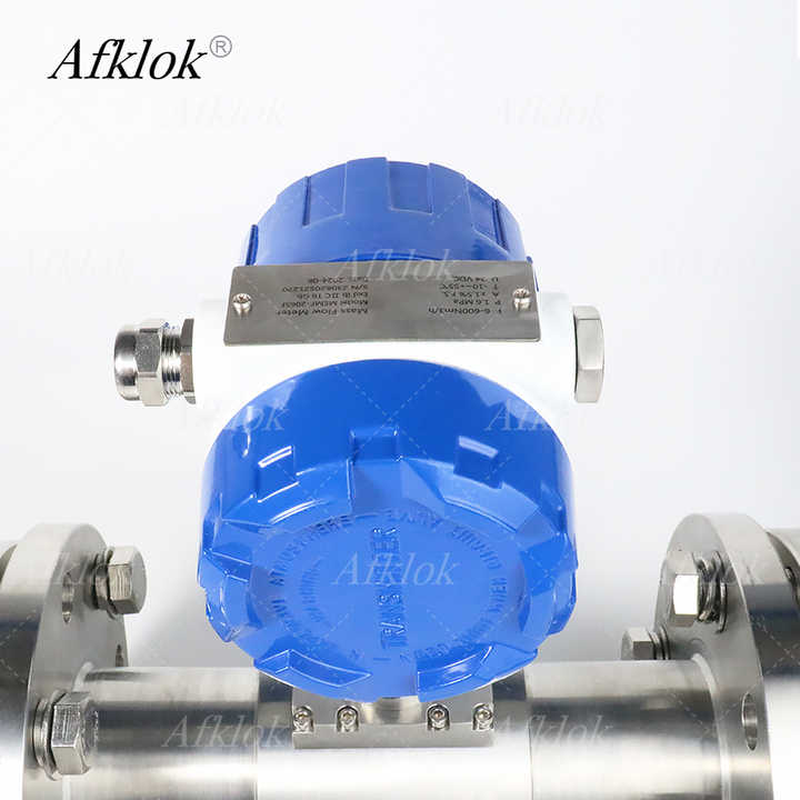 2.5 Inch DN65 Flange Connection 4-20mA Pulse Modbus Output Turbine Flow ...