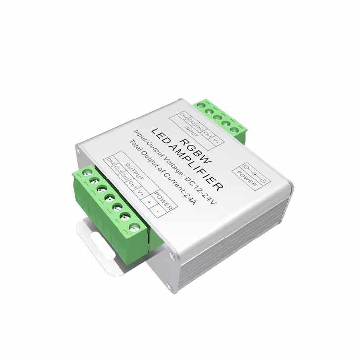 Rgb Rgbw Led Strip Amplifier 12v 24v 4channel Strip Light Amplifier ...
