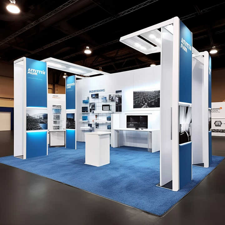 Fast Build 6x6 Exhibition Booth - Durable & Customizable