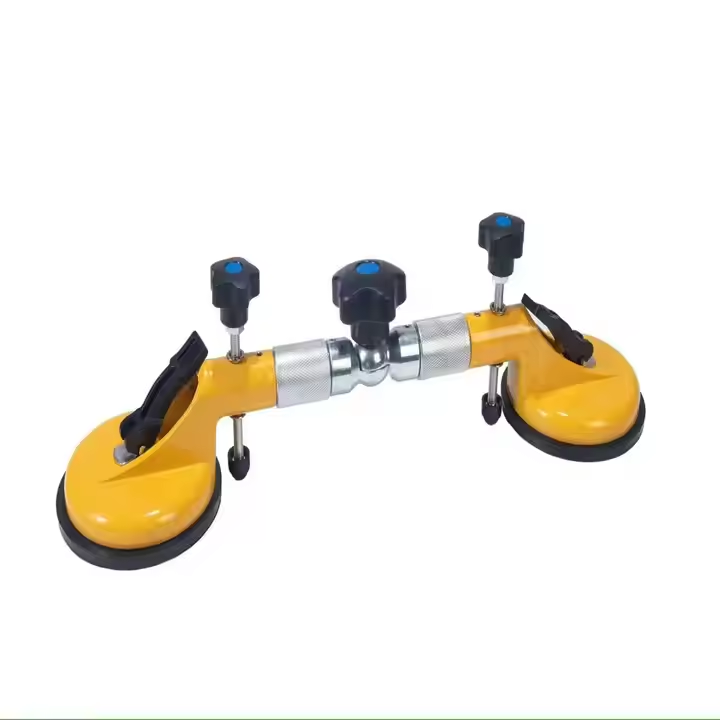 Adjustable Stone Tile Glass Gap Lifting Fixture Vacuum Sucker Double ...