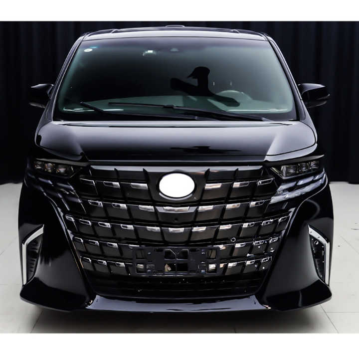 For 2023 2024 for Toyota Alphard Front Bumper Assembly Alpha Upgraded ...