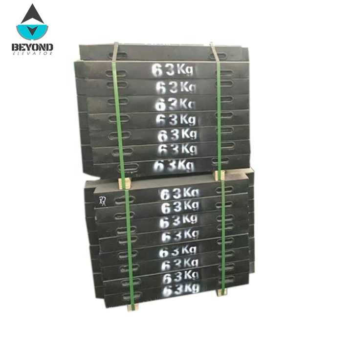 Elevator Hoistway Parts - Counter Weight Filler Solutions