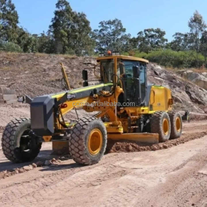 New Mini GR215 GR2405t 120k Hydraulic Motor Grader 120k 140k Tractor ...