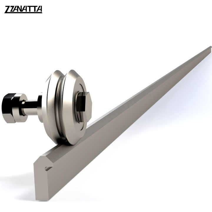 Dualvee Guide Wheel & Track V Groove Linear Rail Stainless Steel