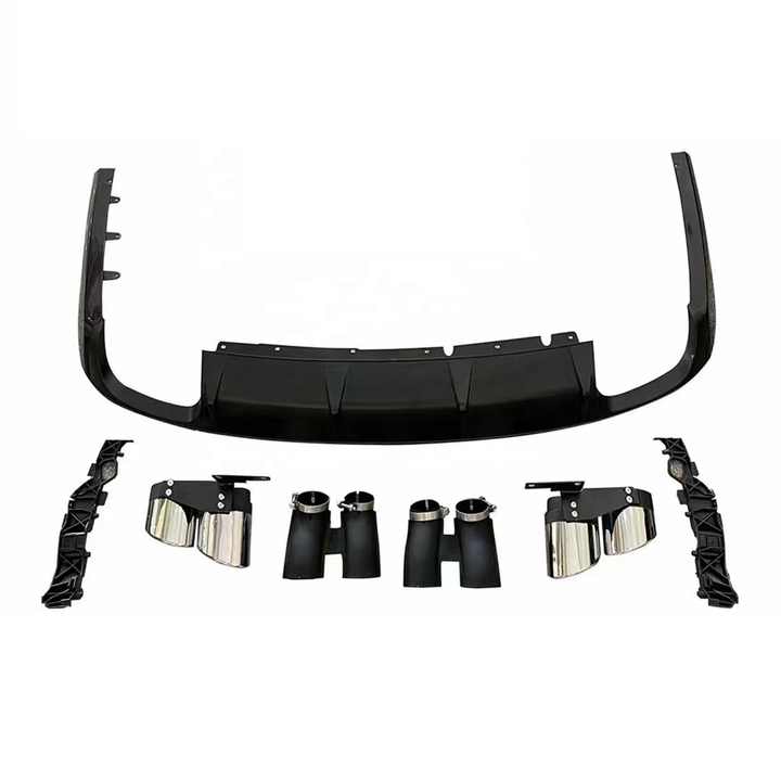 A8 S8 D5 Rear Diffuser - Enhance Audi Performance Style