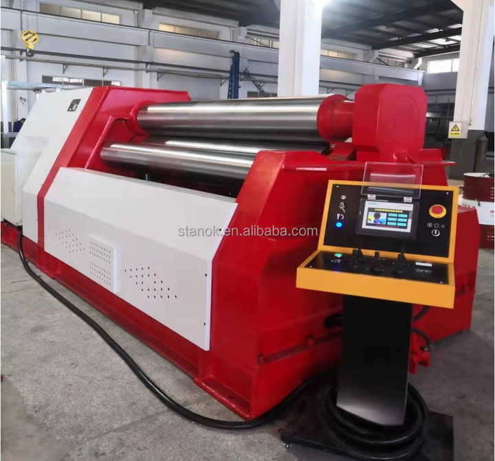 New Condition Hydraulic 4-Roller CNC Plate Rolling Machine for ...