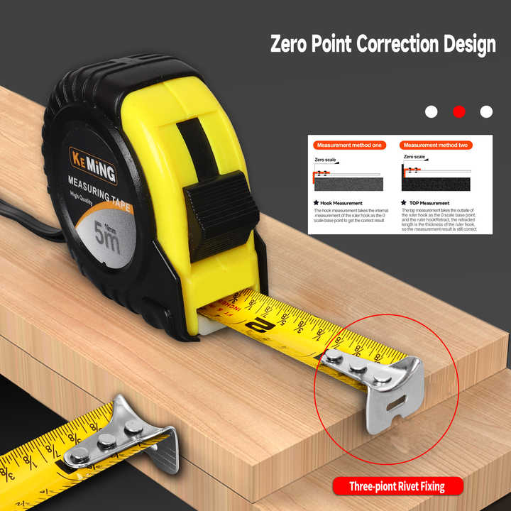 Wholesale Stainless Steel Tape Measure 3m 5m 7.5m 8m 10m Retractable Measuring Tape Custom logo ...