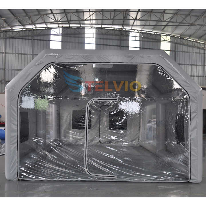 Car Paint Booth - Portable Inflatable Spray Tent with Filter