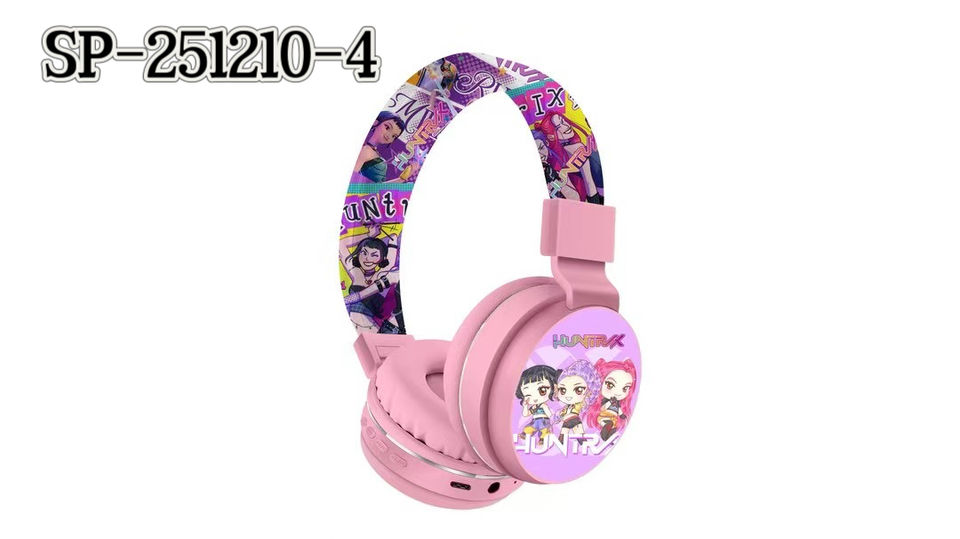 Huntrix Cartoon Wireless Headphones - Kids Bluetooth SP-251210-4
