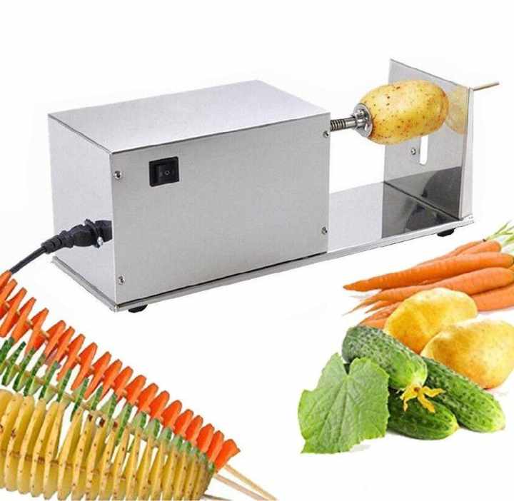 Potato Spiral Cutting Machine - Efficient & Durable