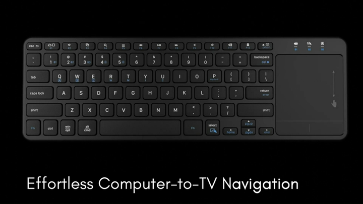 Custom French German Ergonomic Slim Qwerty Black Clavier Bluetooth ...