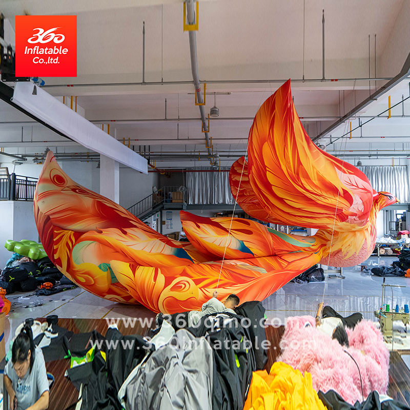 Halloween Custom Giant Cartoon Phoenix Mascot Inflatable Advertising ...