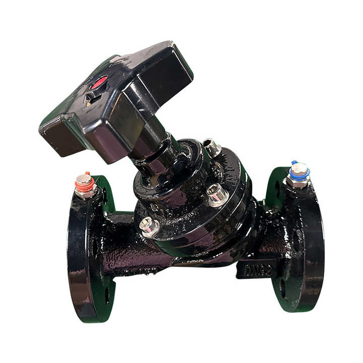 2' Digital Static Balancing Valve Ductile Cast Iron Flanged End Manual ...