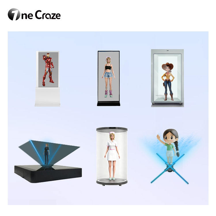75-inch Holographic Digital Human Brand ID with Customization