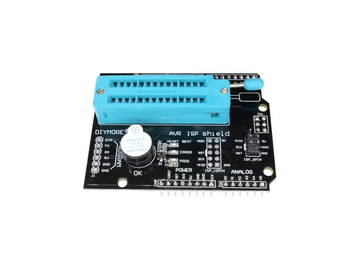 AVR ISP Shield - Efficient Bootloader Programmer for Atmega328p